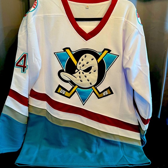 Shirts | Nwot Ice Hockey Jersey Mighty Ducks Of Anaheim 44 Reed Sz Med ...
